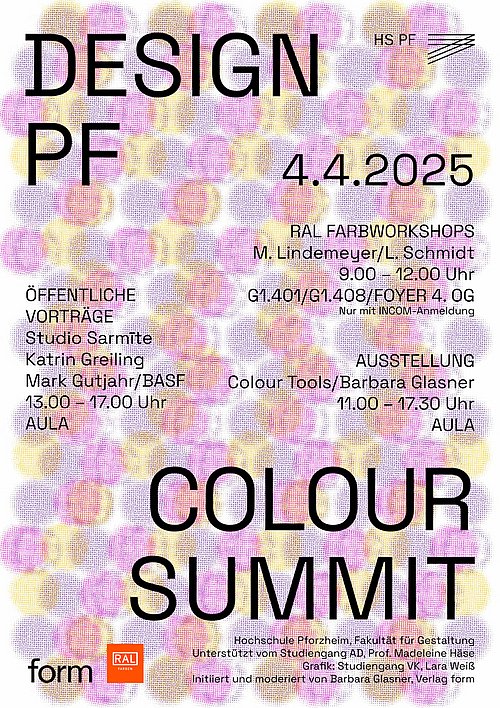 Hochschule Pforzheim - DesignPF Colour Summit