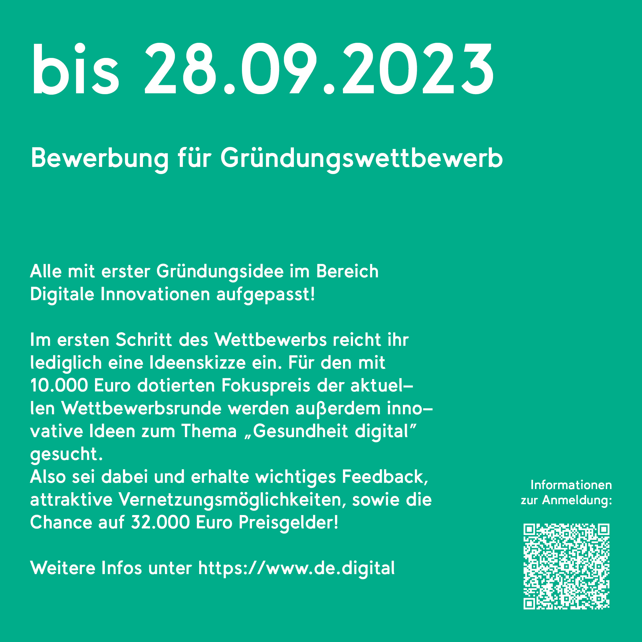 Hochschule Pforzheim - Gründungwettbewerb - Digitale Innovationen