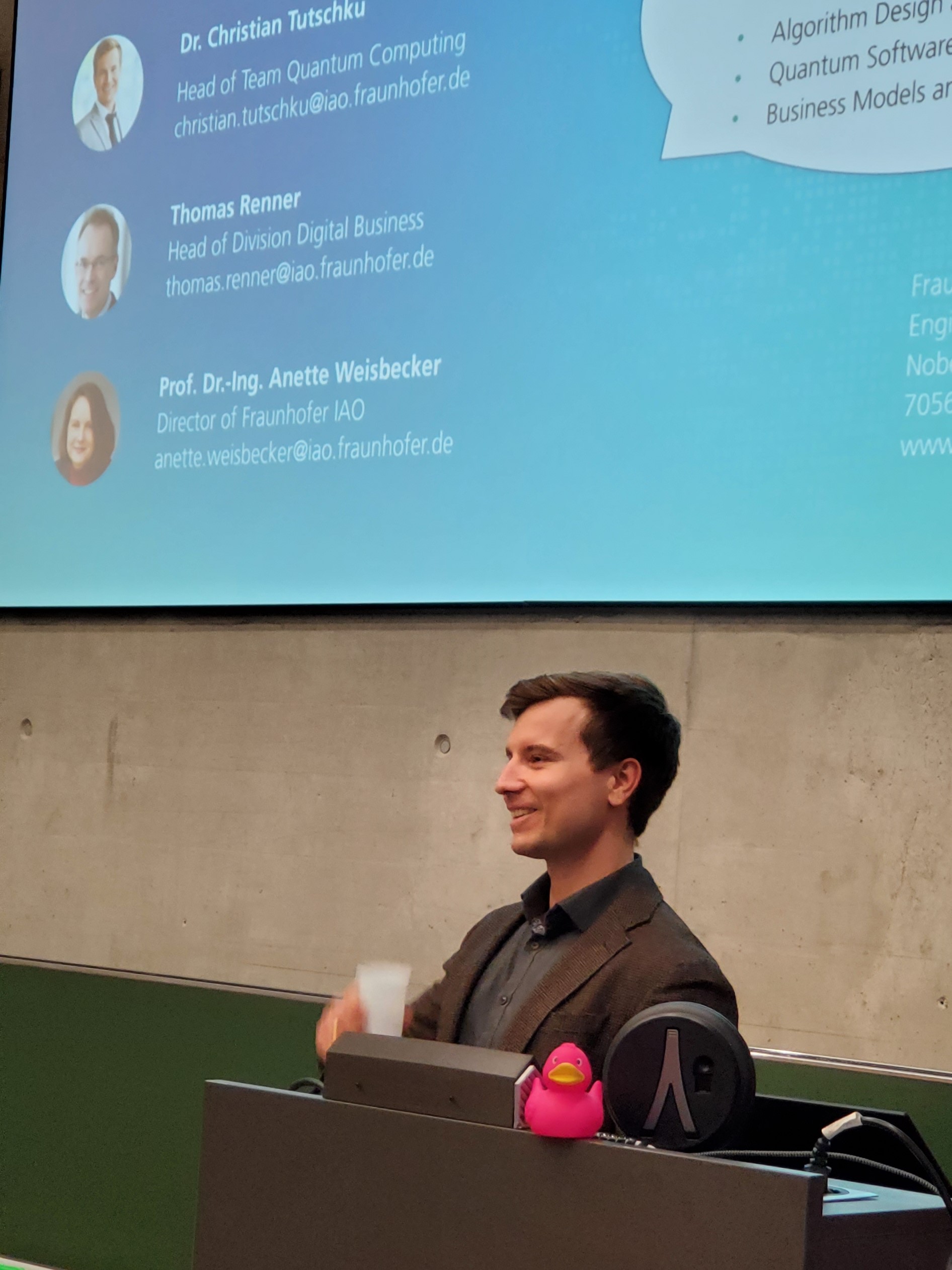 Hochschule Pforzheim - Nachklang: techTUB N°9 Quantencomputing